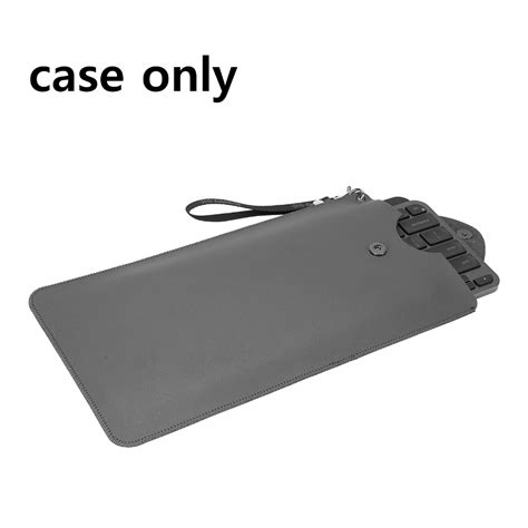Geekria Leather Storage Keyboard Bag For Logitech MX Keys Mini Keyboard Protective Dustproof
