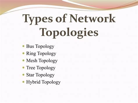 Network Topology Types Of Network Toplogiesbus Ring Mesh Tree