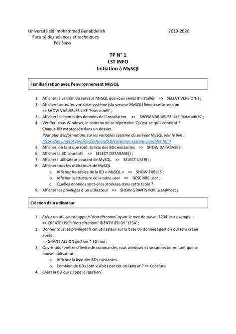 exercice about join exercises database programming docsity