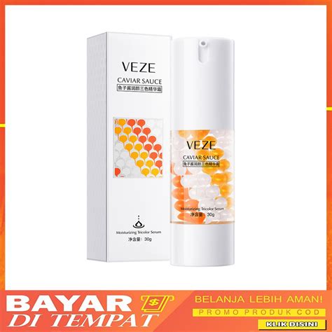 Jual Veze Caviar Souce Moisturising Tricolor Serum | Shopee Indonesia