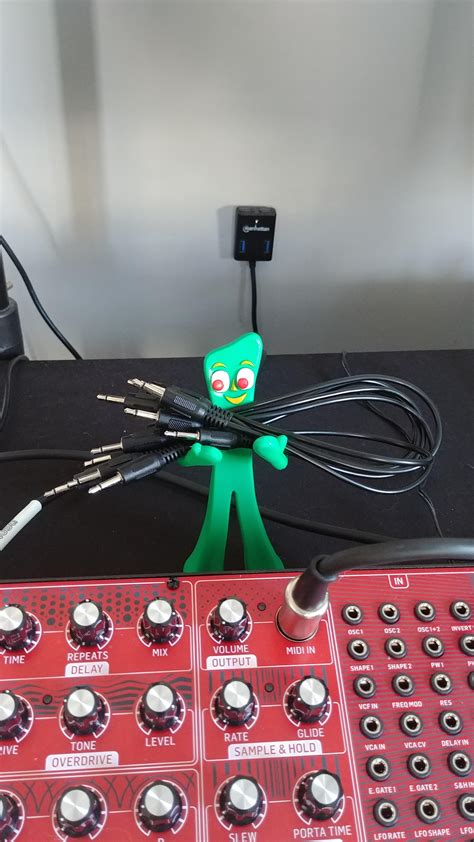 I Needed A Hand With My Patch Cables R Synthesizers