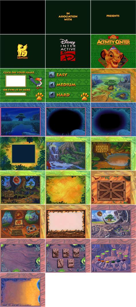 The Lion King Activity Center Backgrounds By Iscreamer1 On Deviantart