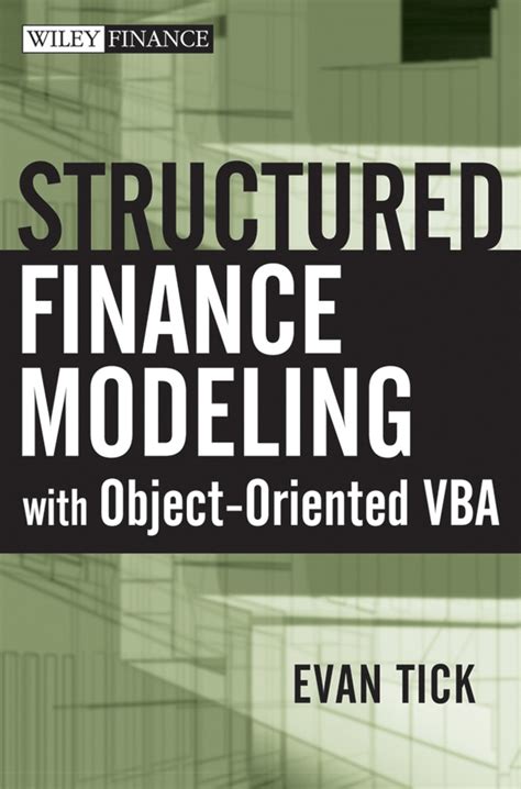 Cover Structured Finance Modeling With Object Oriented Vba Book