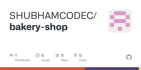Github Shubhamcodecbakery Shop