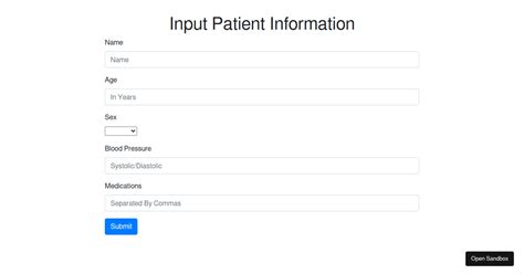Axios React Codesandbox