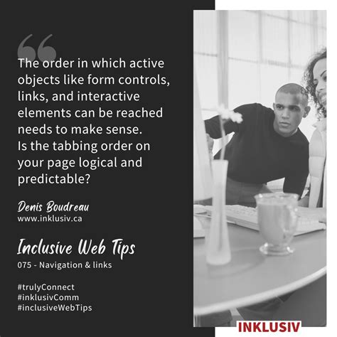 Inclusive Web Tip 075 Inklusiv Communication