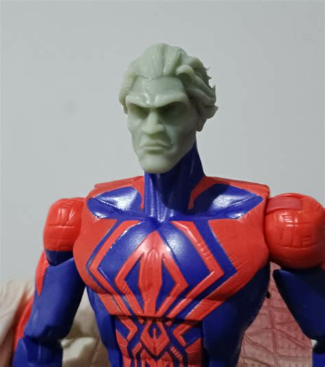 Stl File Spider Man 2099 Marvel Legends Head 🕷️・template To Download