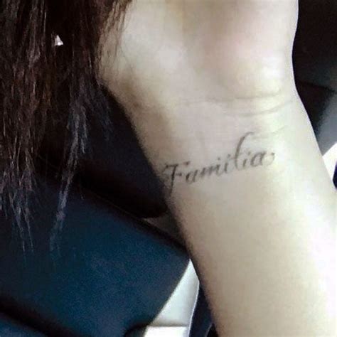 Becky G Familia Wrist Tattoo Steal Her Style