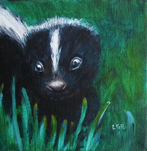 Daily Doodle Skunk By Mynti On Deviantart