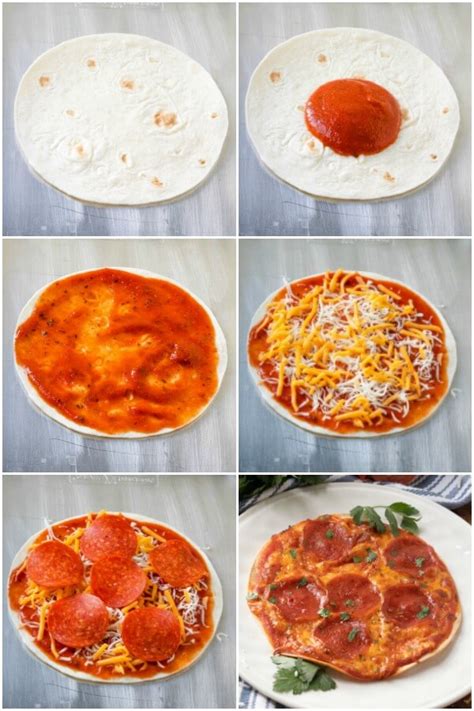 Tortilla Pizza Love Bakes Good Cakes