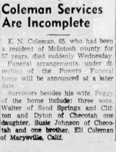 Erick Nathan “nath” Coleman 1887 1954 Find A Grave Memorial