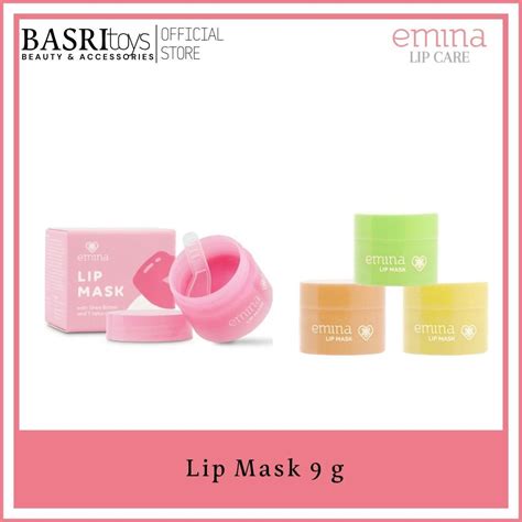 Jual Emina Lip Mask 9 G Perawatan Bibir Shopee Indonesia