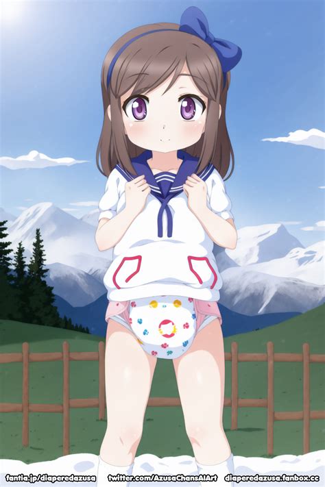 おむつロリの冬遊び By Diaperedazusa From Pixiv Fanbox Kemono