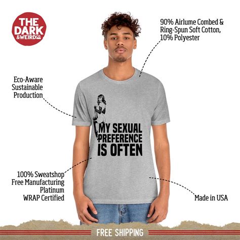 My Sexual Preference Is Often T Shirt Ddlg Naughty Inappropriate Sexy