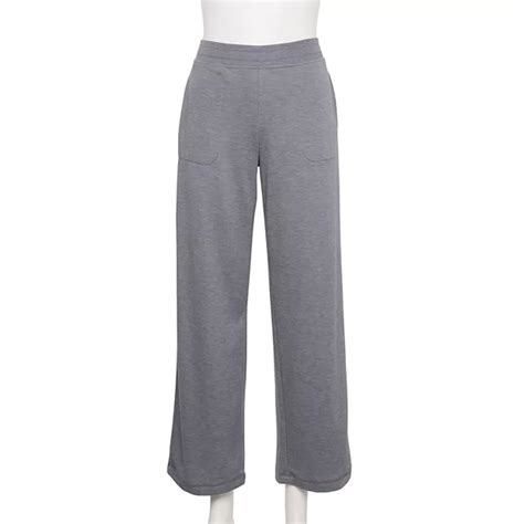 Womens Tek Gear® Fleece Wide Leg Workout Pants