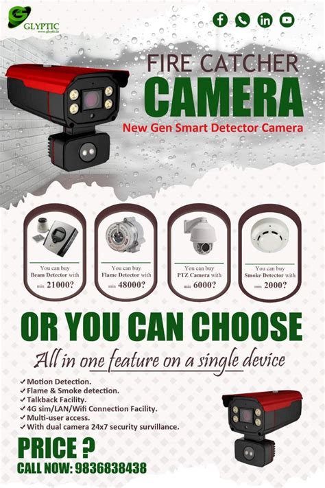 𝐒𝐮𝐝𝐢𝐩 𝐑𝐨𝐲 On Linkedin Firealarm Firesafety Detection Camera Firecatcher Flame Detection…