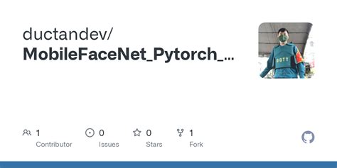 github ductandev mobilefacenet pytorch model