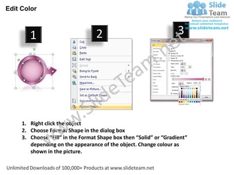 4 Stages Development Process Diagram Flowchart Free Power Point