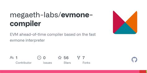 GitHub Megaeth Labs Evmone Compiler EVM Ahead Of Time Compiler Based