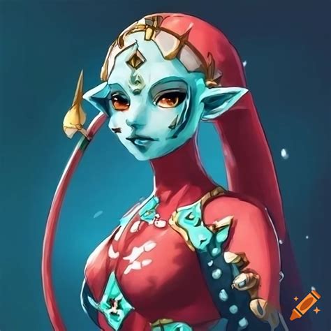 Artwork Of Zelda Ruto Midna And Mipha