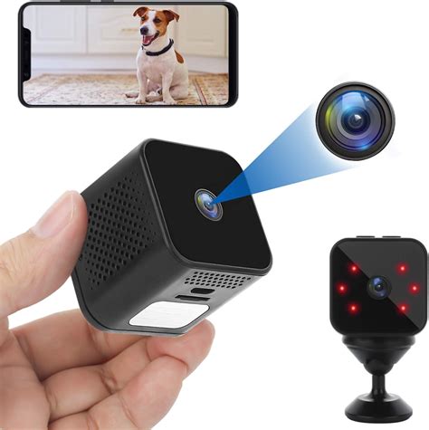 Mini Camara Espia Oculta Videocámara 1080P HD WiFi Cámara Vigilancia
