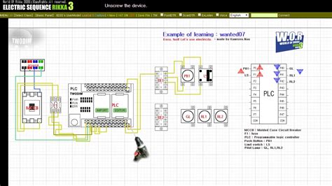 Electrical Sequence Wiring Example Of Learning Wanted07 Youtube
