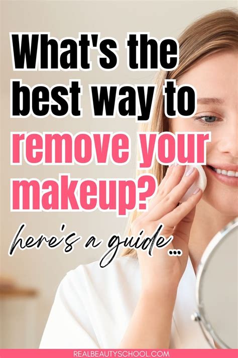 How To Remove Your Makeup Effectively Skincare Tips Facial Care