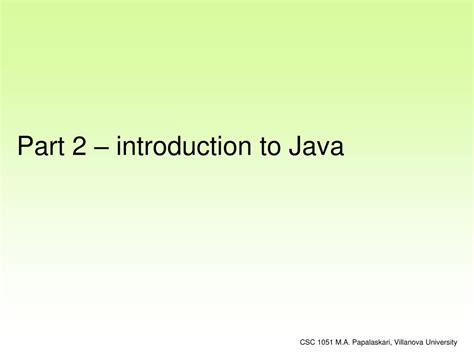 Ppt Csc 1051 Algorithms And Data Structures I Powerpoint Presentation Id6497293