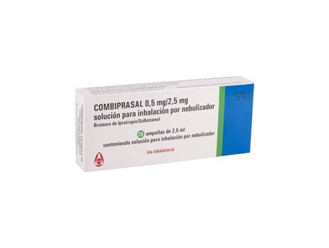 Combiprasal 0 5 Mg 2 5 Mg Solucion Para Inhalacion Por Nebulizador 20