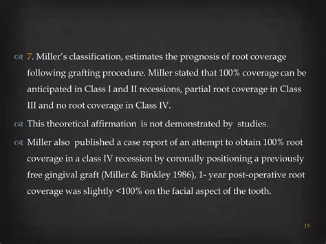 Gingival Recession Classifications Pptx