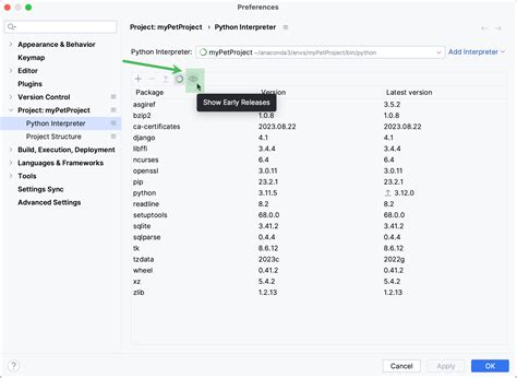 Install Uninstall And Upgrade Packages Pycharm Documentation