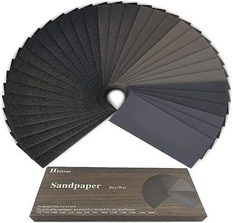 Papier De Verre 120 3000 Grain Papier Abrasif Eausec 9 X 36 Pouces