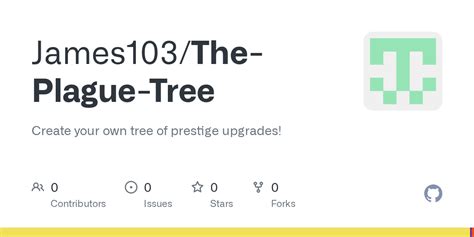 Github James103the Plague Tree Create Your Own Tree Of Prestige