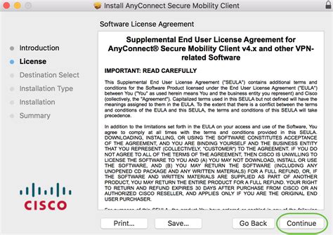 RV34x Install Cisco AnyConnect Secure Mobility Client On A Mac Computer Cisco