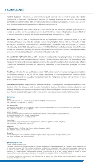 Connecor Brochure English Pdf