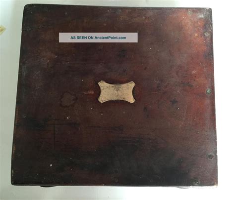 Antique Maritime Sextant J Coombes Devonport Engraved Pb Crohan Rn