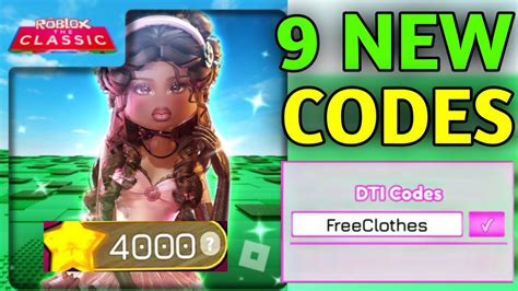 Dti Codes 2025 Roblox Classic Rami Belle