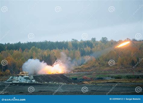 Rocket Launch By Tos 1a System Editorial Photography Image Of Armored