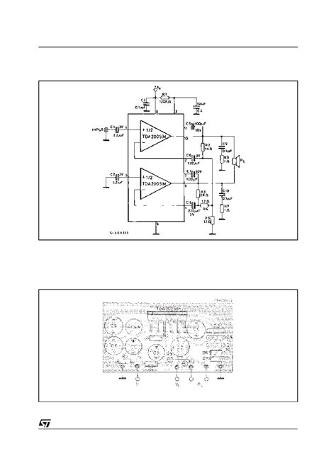 TDA2005 Datasheet 3 20 Pages STMICROELECTRONICS 20W BRIDGE AMPLIFIER FOR CAR RADIO