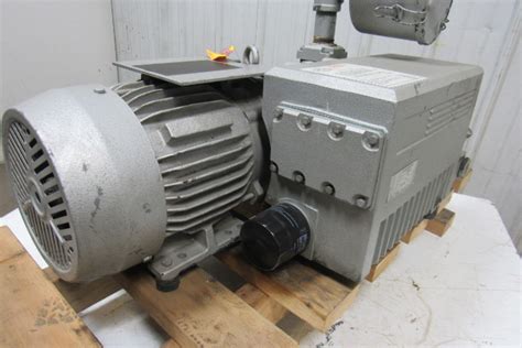 Busch Rc 0100 E506 1101 Rotary Vane Vacuum Pump 5hp 208 460v 5060hz