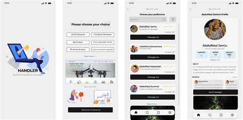 freelance website ui ux design figma community
