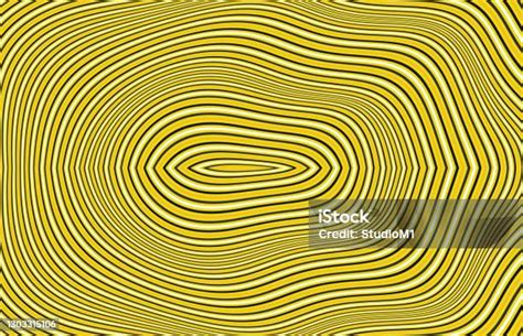 추상 원형 줄무늬 배경입니다 착시 패턴 3d 기하학적 벡터 그림입니다 3차원 형태에 대한 스톡 벡터 아트 및 기타 이미지 3