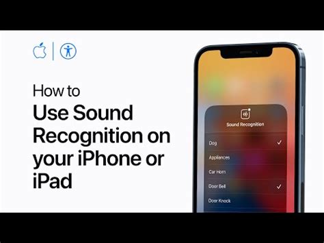 How To Use Sound Recognition On Your IPhone IPad VIDEO IPhone In Canada
