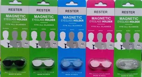 Metal Magnetic Eyeglass Holder Sizedimension 1 Inche At ₹ 100piece