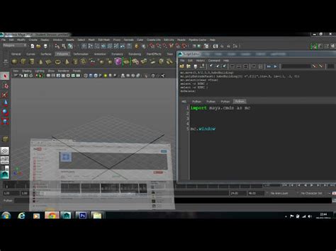 فیلم آموزشی python in maya python scripting part 03 creating window interface فیلمهای