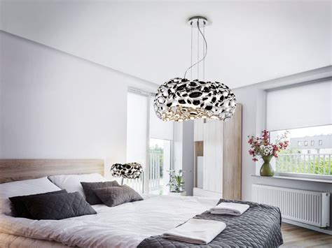 Lámpara 5l Narisa Ø47 Cromo Decoración De Lujo Lámpara Decoracion