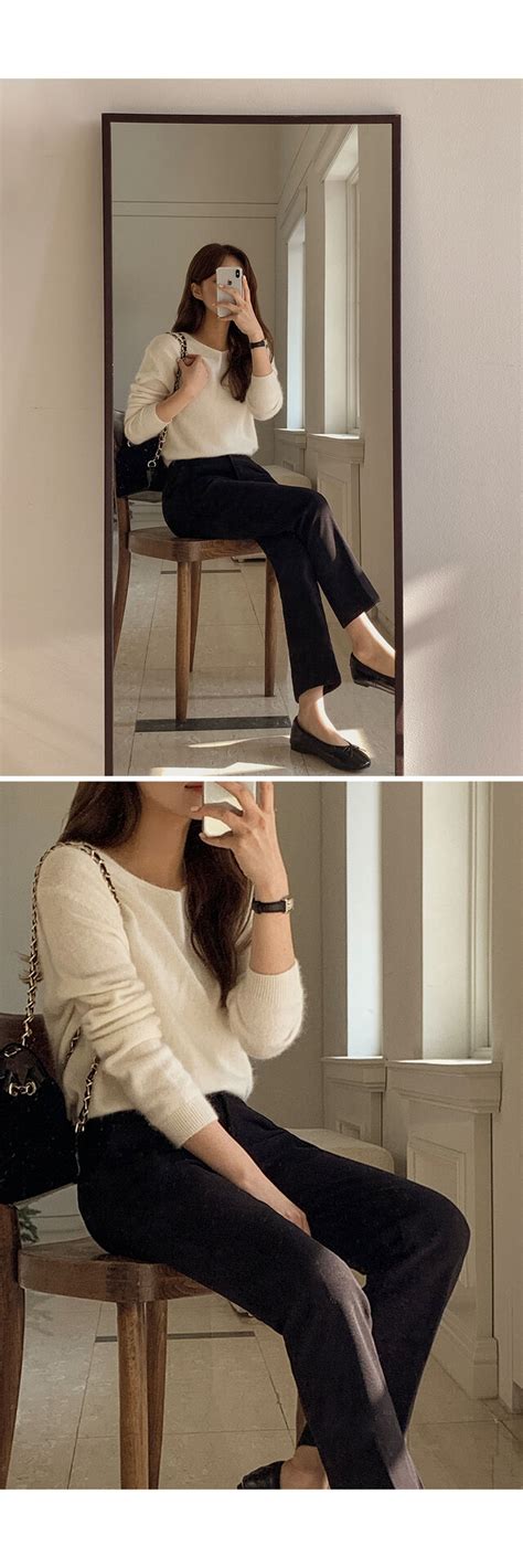 1만장돌파 Xs L출근룩♥정석일자핏 Made 라이프 쫀득 완벽핏 슬림 스트레이트 팬츠 앞지퍼 기본ver밍크ver 숏 5cm기본롱5cm