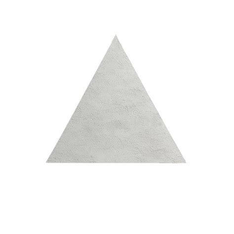 Minimalist Triangular Sculpture Casting Subtle Shadows Against A