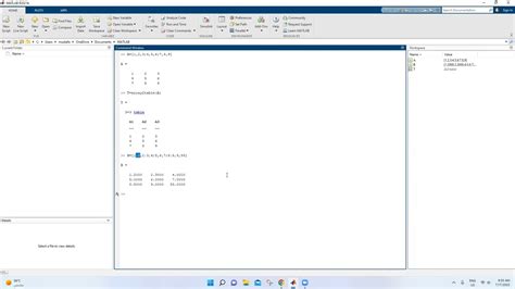 covert tables to arrays and arrays to tables in matlab youtube