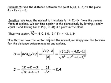 Equations Of Lines In Space PPT Physics Science